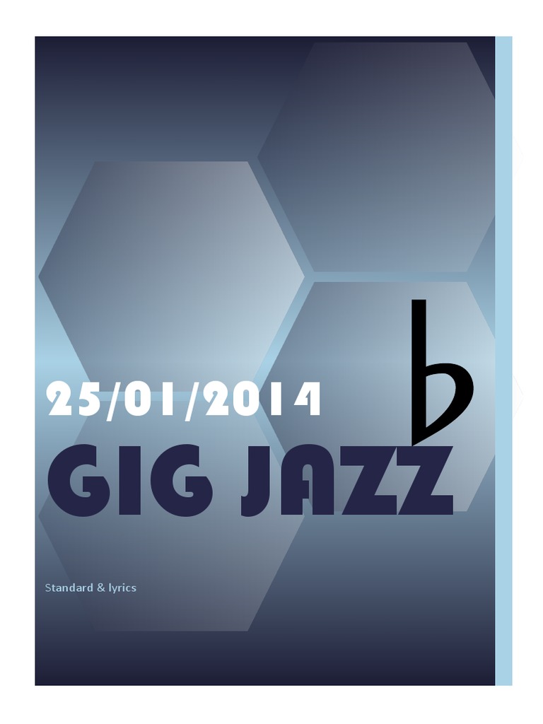Gig Book | PDF | Jazz Music | Leisure
