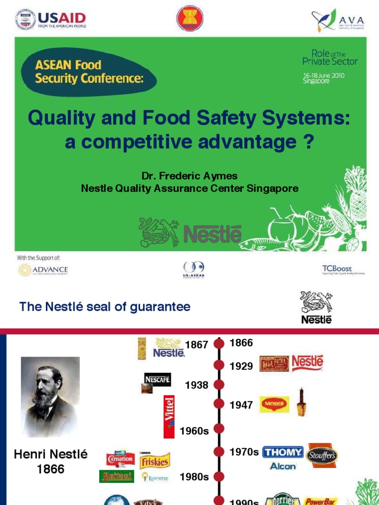 Nestle Quality Management System - Food | PDF | Quality Management ...