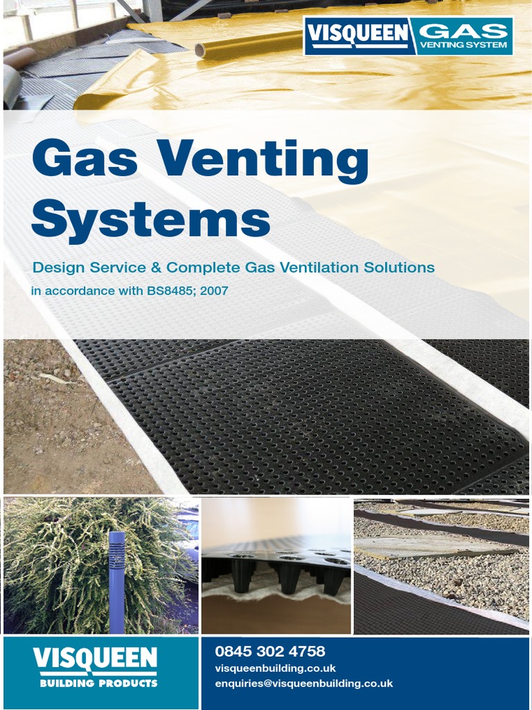 Visqueen Gas Venting Systems | PDF | Gases | Ventilation (Architecture)