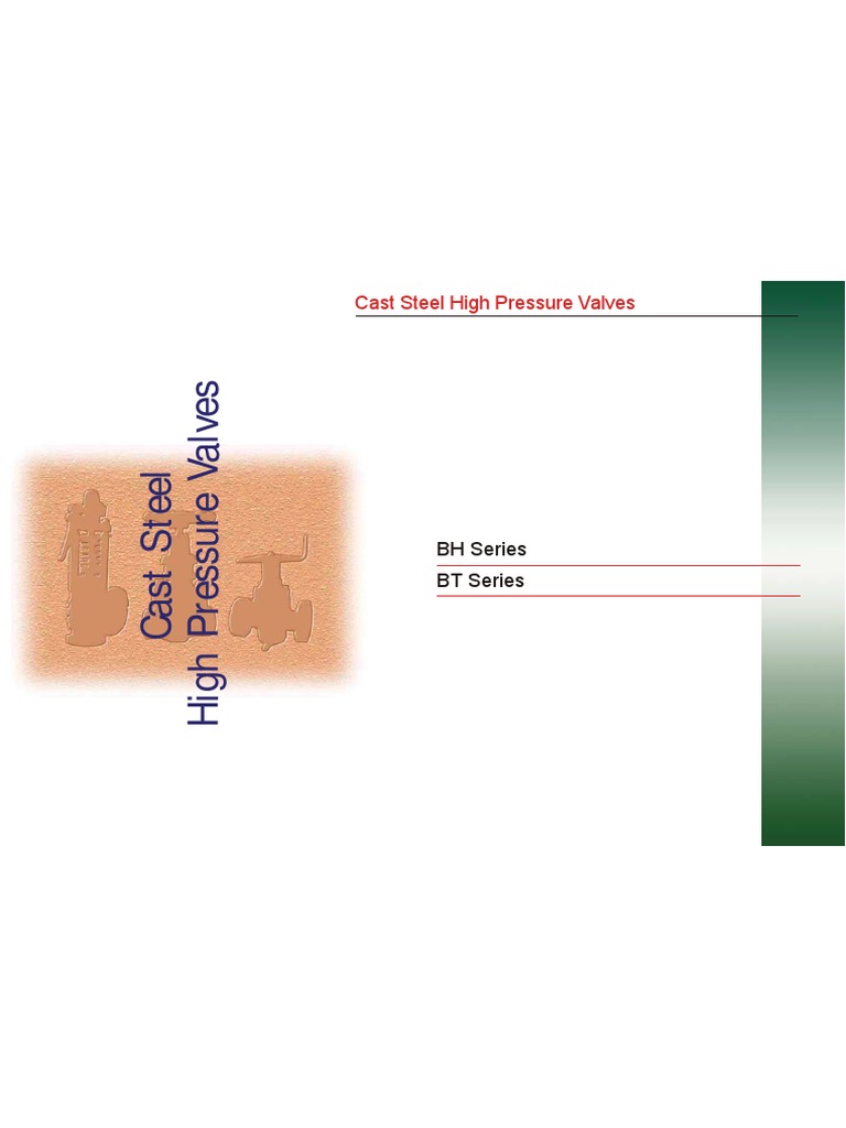 BH BT Valves | PDF | Valve | Pipe (Fluid Conveyance)