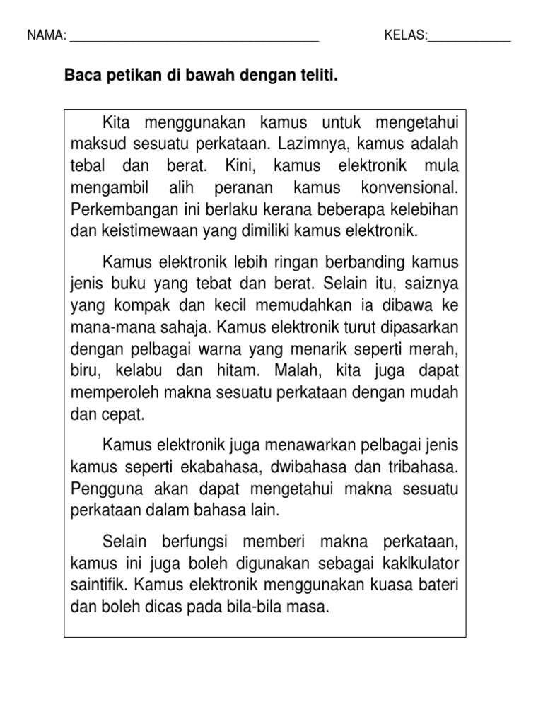 Contoh Ayat Petikan - GarrettjoysAllen