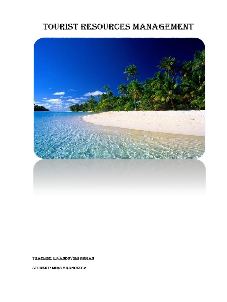 Tourist Resources Management | PDF | Tourism | Geography