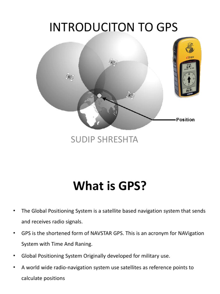 Gps | PDF | Global Positioning System | Satellite