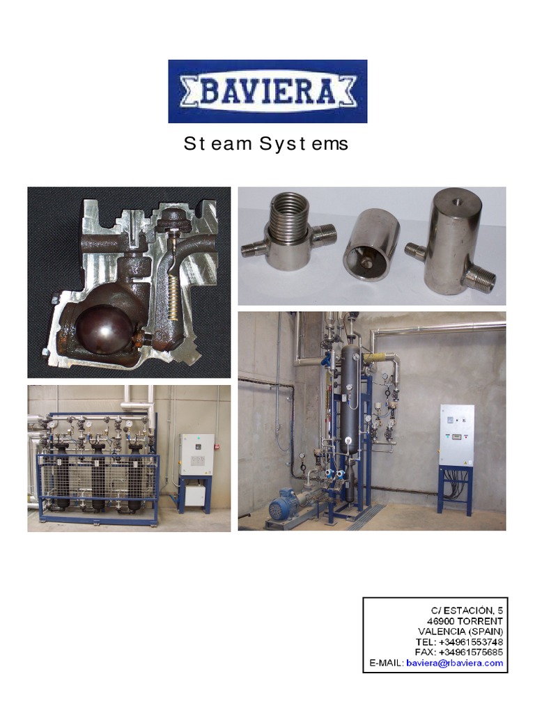 Baviera Steam Systems Overview | PDF | Steam | Valve