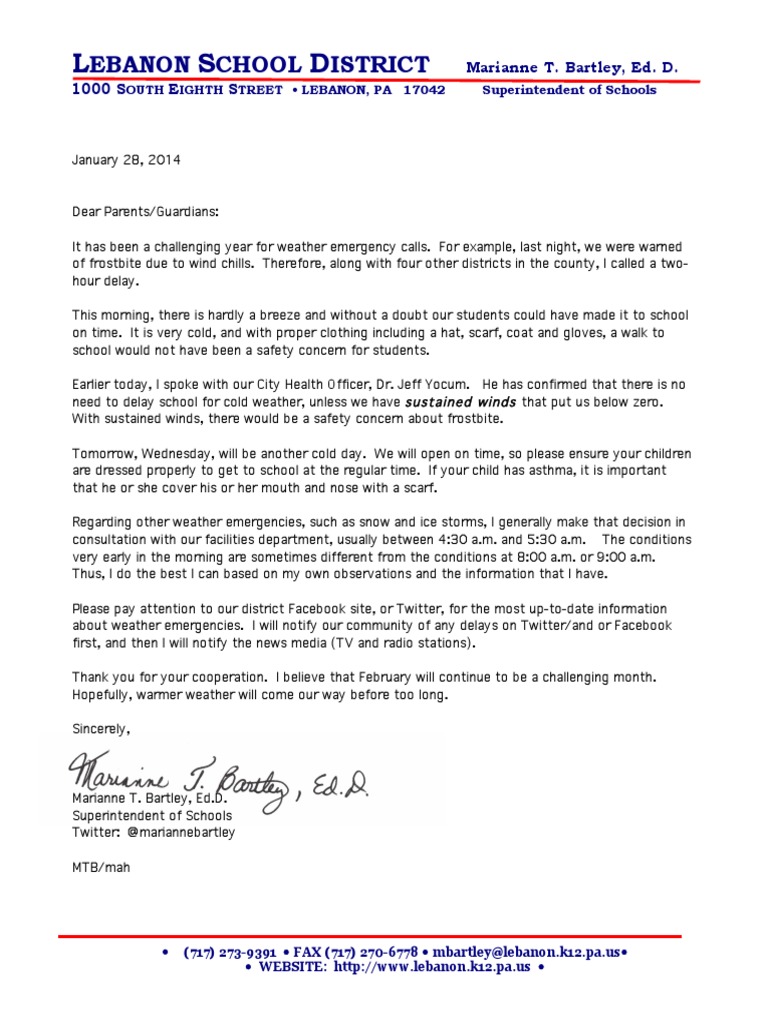 Weather Letter | PDF