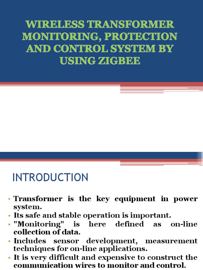 Wireless Transformer Monitoring System | PDF | Scada | Transformer