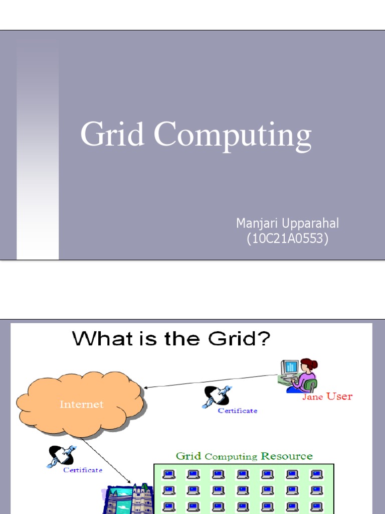 Grid Computing Final | PDF | Grid Computing | Computer Network