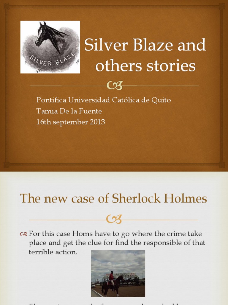 The Case of the Missing Racehorse: Sherlock Holmes Solves the Mystery ...