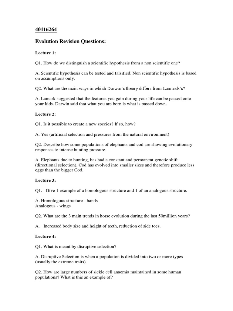 Evolutionary Timeline of Animals | PDF | Natural Selection | Evolution