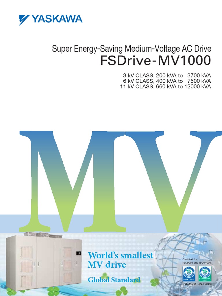 Fsdrive-Mv: Super Energy Saving Medium Voltage Ac Drive | PDF | Power ...