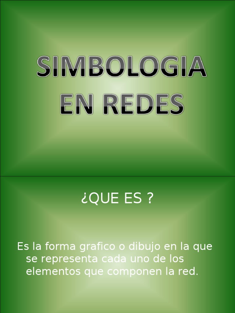 Simbologia de Redes Parte 2 | PDF | Cable coaxial | Tecnología de ...