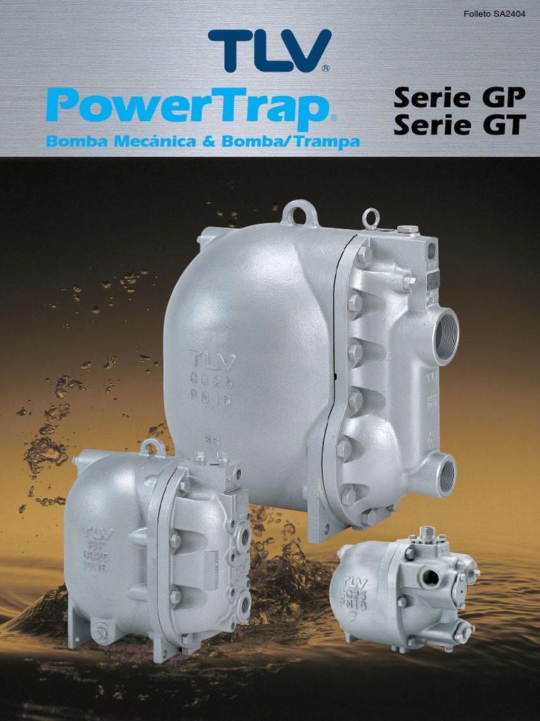 TLV - PowerTrap Trampa Bombas PDF | PDF