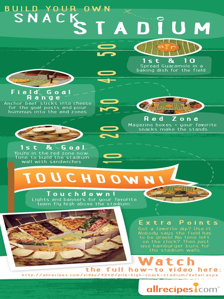 Creative Stadium Snack Ideas | PDF