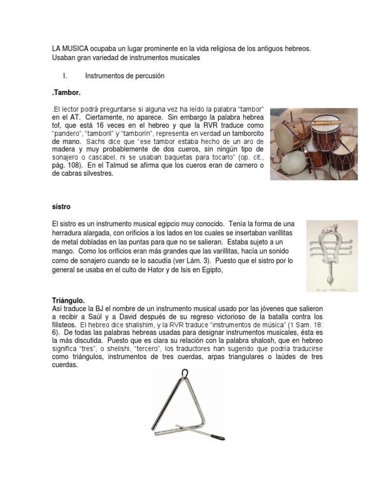 Biblia | PDF | Trompeta | Flauta