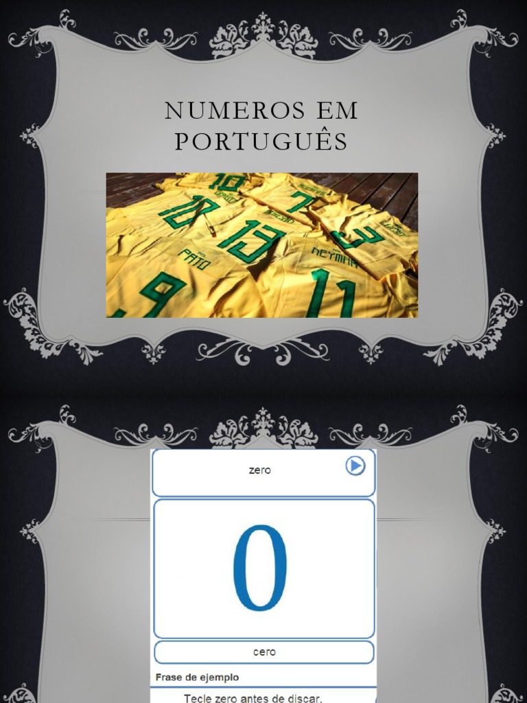 Numeros em Português | PDF