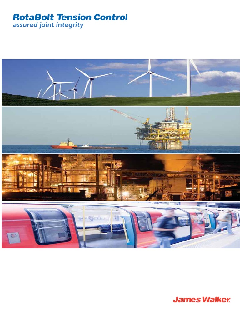 Rotabolt Tension Control James Walker | PDF | Screw | Reliability ...