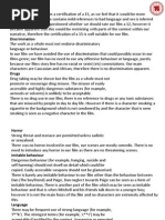 Understanding BBFC 15 Film Certification | PDF