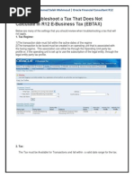 WithHolding Tax in Oracle Apps R12 | PDF | Invoice | Taxes