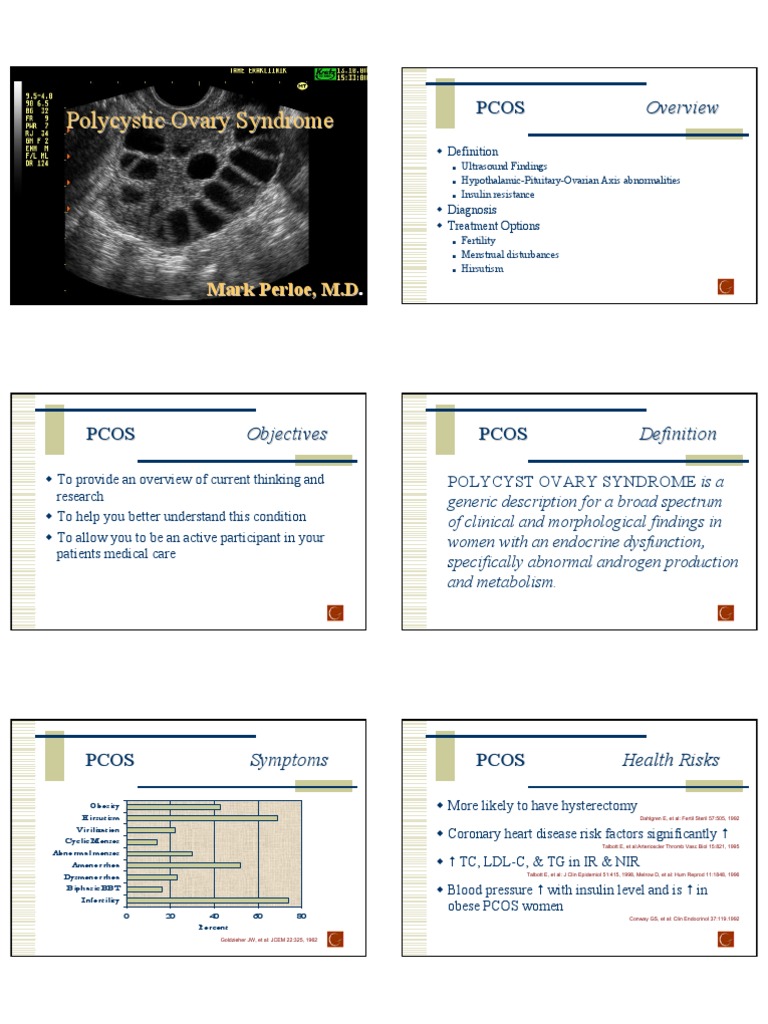 Pcos Slide Presentation | Polycystic Ovary Syndrome | Dieting