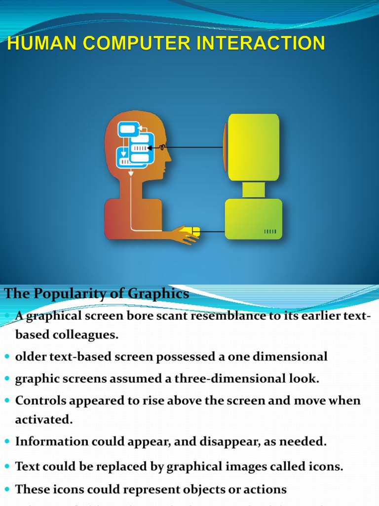 hci ppt | Graphical User Interfaces | Icon (Computing)