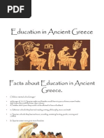 Greek Education | PDF | Sparta | Ancient Greece