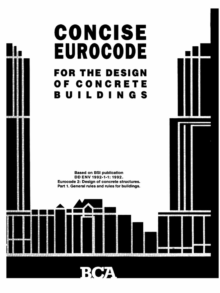 Concise Eurocode For Design of Concrete Building | PDF