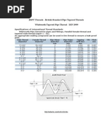 Nominal Pipe To Inch To MM To DN Conversion Chart | PDF
