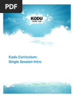 Kodu Game Lab Getting Started Guide Pdf