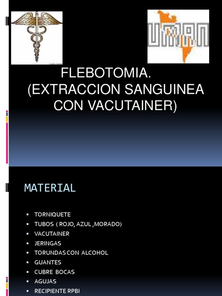FLEBOTOMIA | PDF | Hogar, jardinería y bricolaje