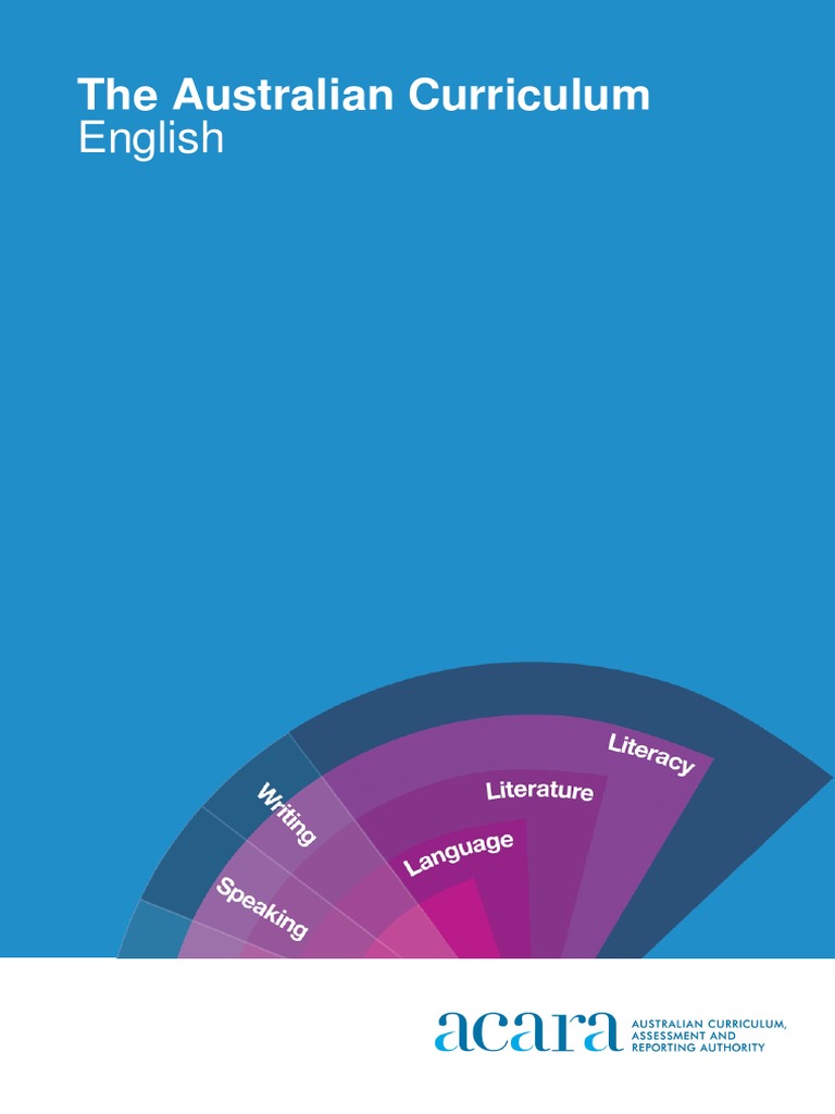 Australian Curriculum: English Overview | PDF | Reading Comprehension ...