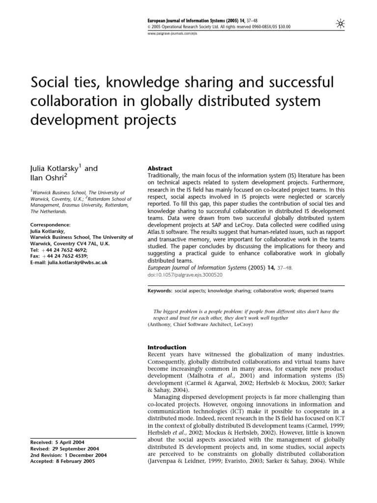 Ejemplo Paper | PDF | Collaboration | Qualitative Research