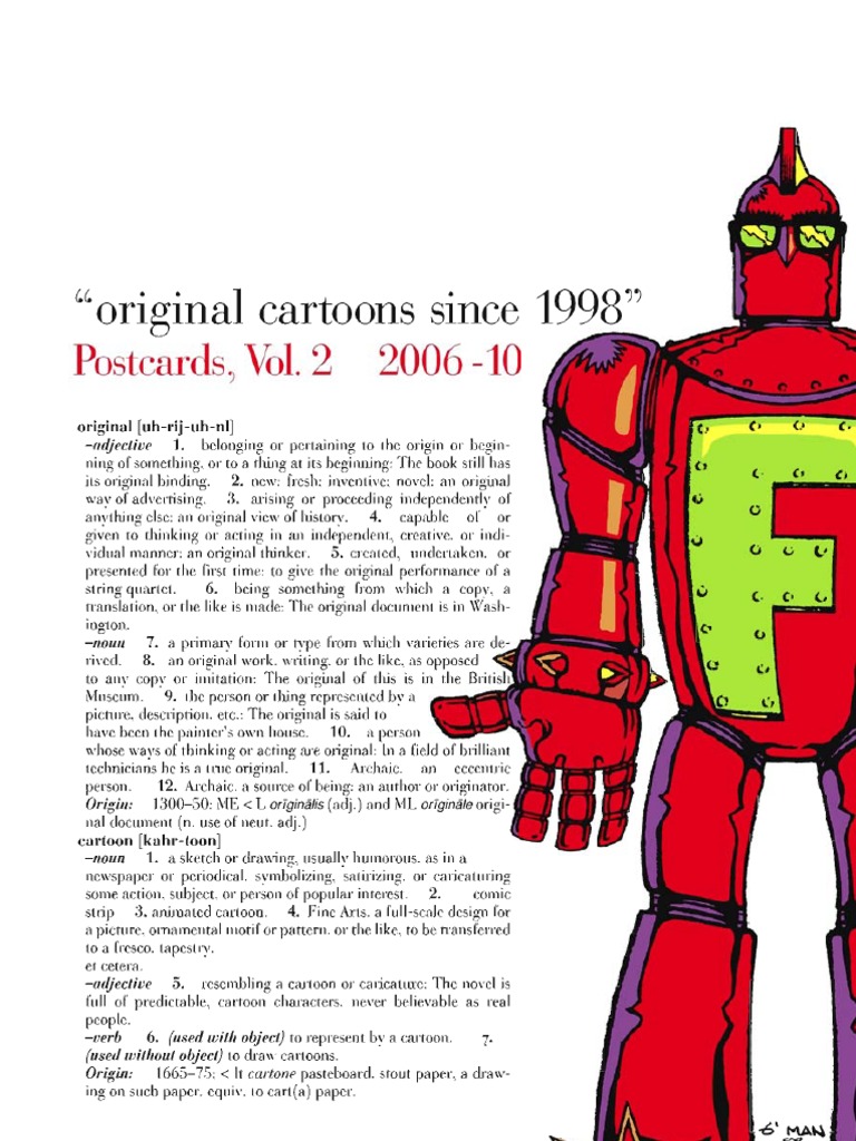 Original Cartoons Vol 2, March 2010 Draft | PDF | American Animation ...
