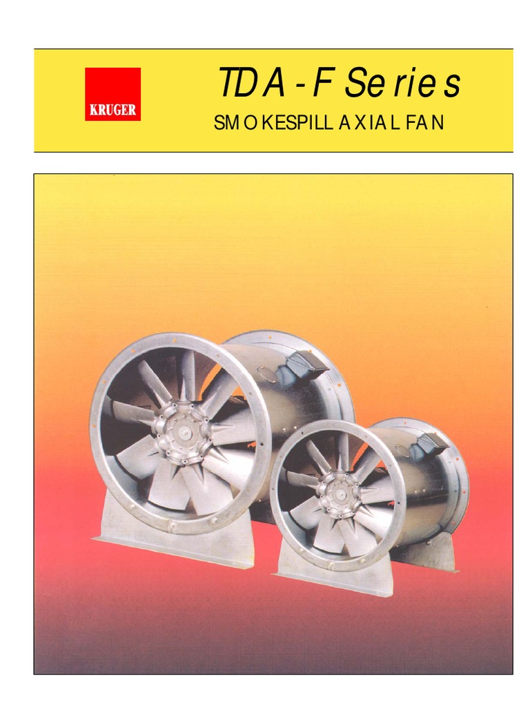 Kruger Fan Rating | PDF | Mechanical Fan | Gases