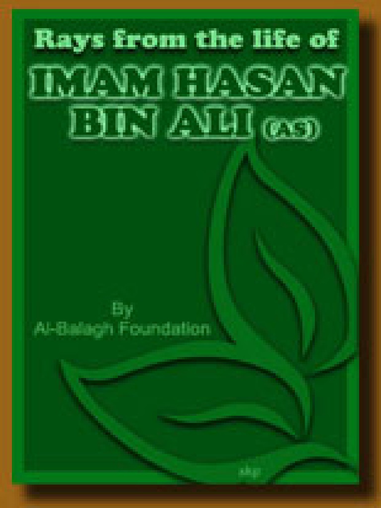 Rays From The Life of Imam Hasan Bin Ali (As) | PDF | Ahl Al Bayt | Ali