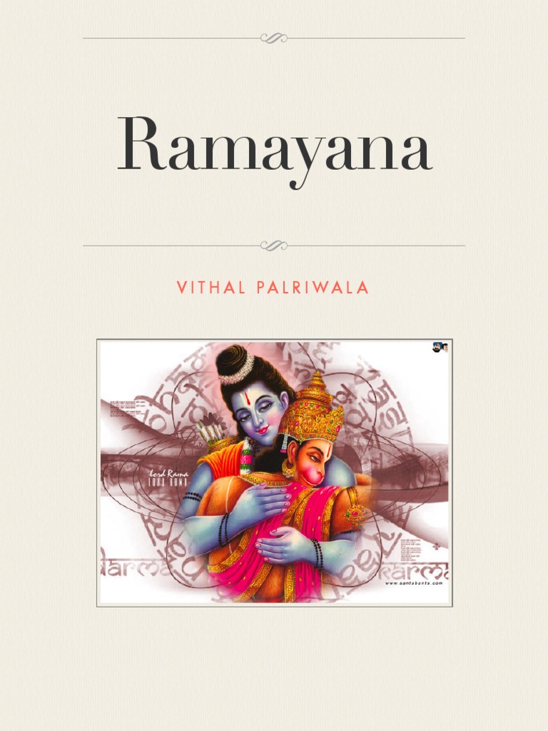 Ramayana | PDF | Rama | Ramayana