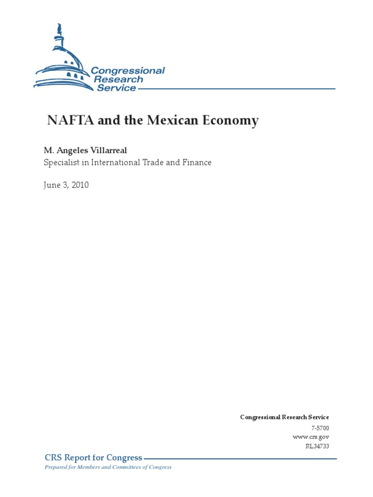 Nafta and The Mexican Economy | PDF | Politics | Social Science
