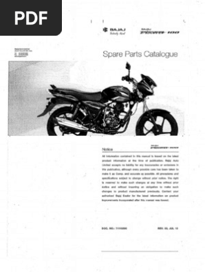 Bajaj Boxer Ar Spare Parts Catalogue Pdf | Reviewmotors.co
