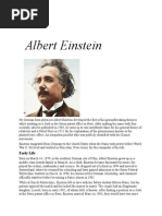 Albert Einstein: A Brief Biography | PDF | Albert Einstein ...