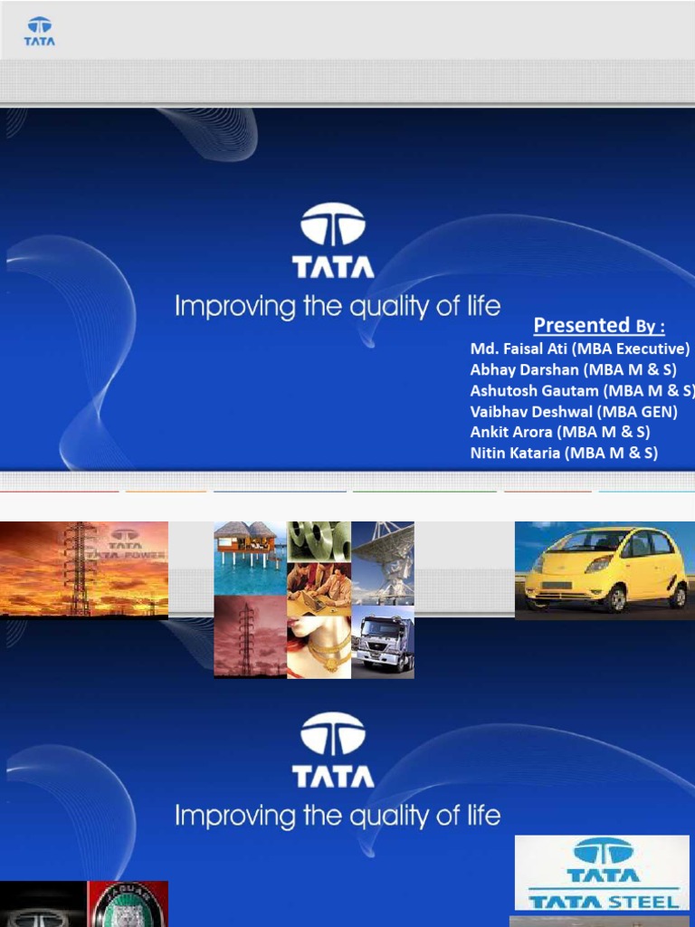 Tata Group Complete | PDF | Automotive Equipment | Business