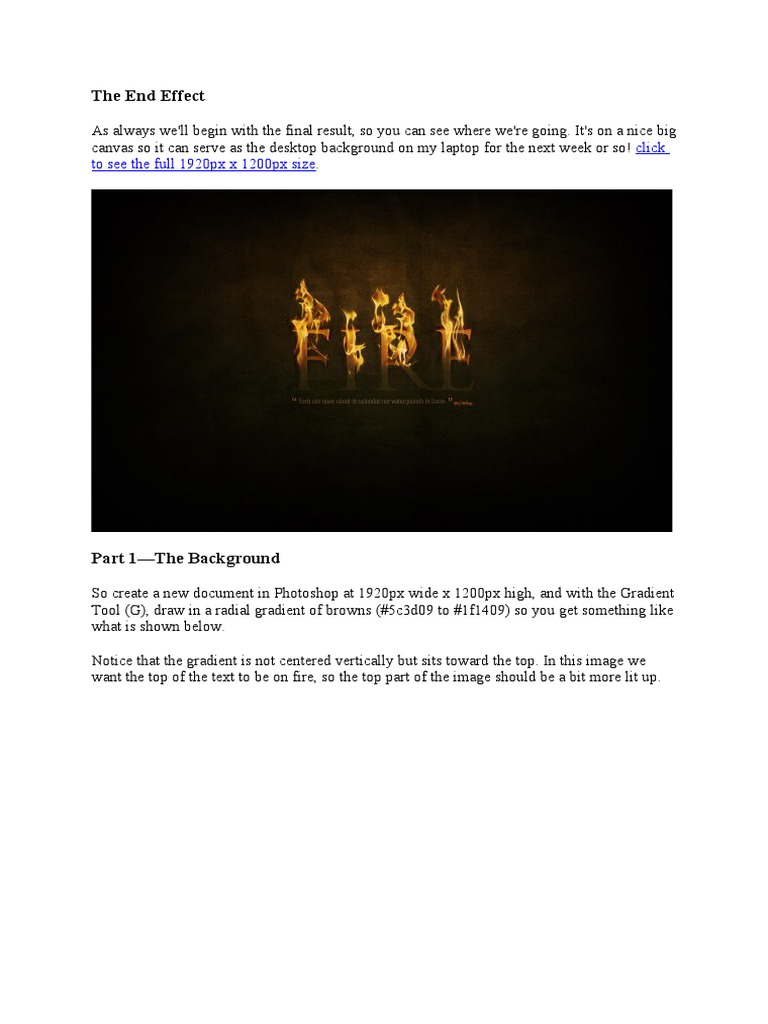 The End Effect | PDF