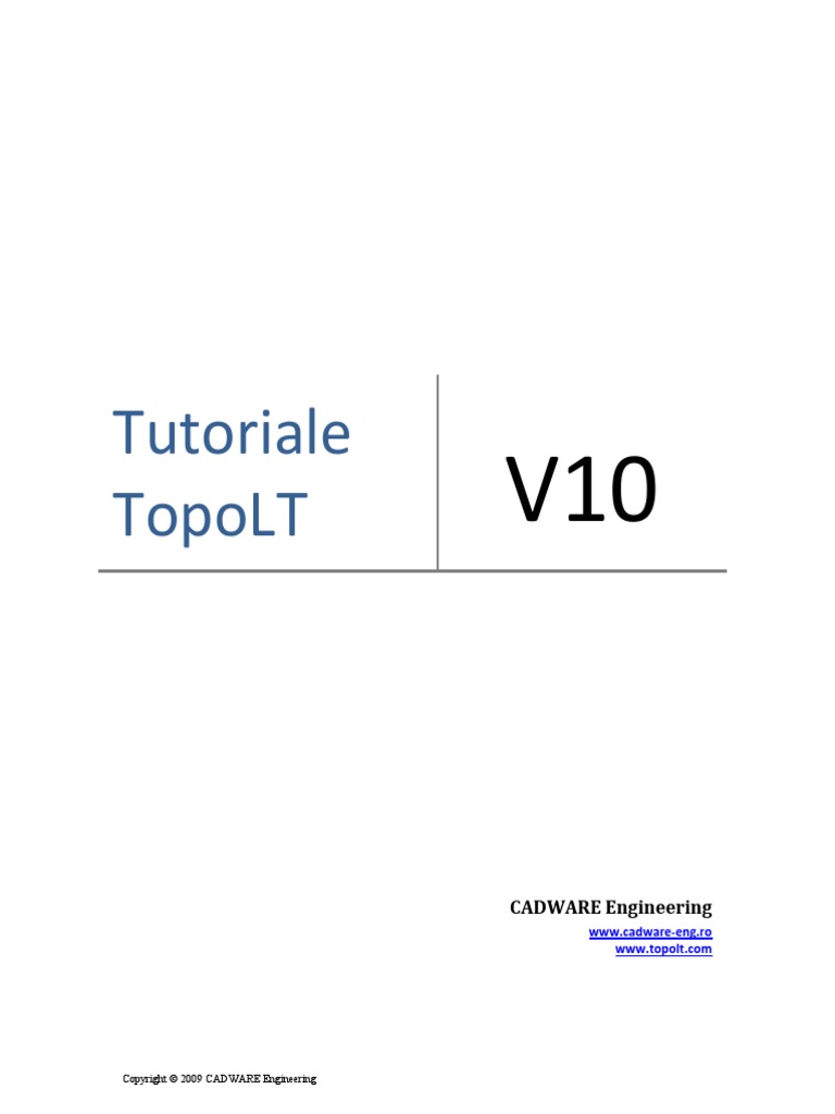 Tutorials Topolt | PDF