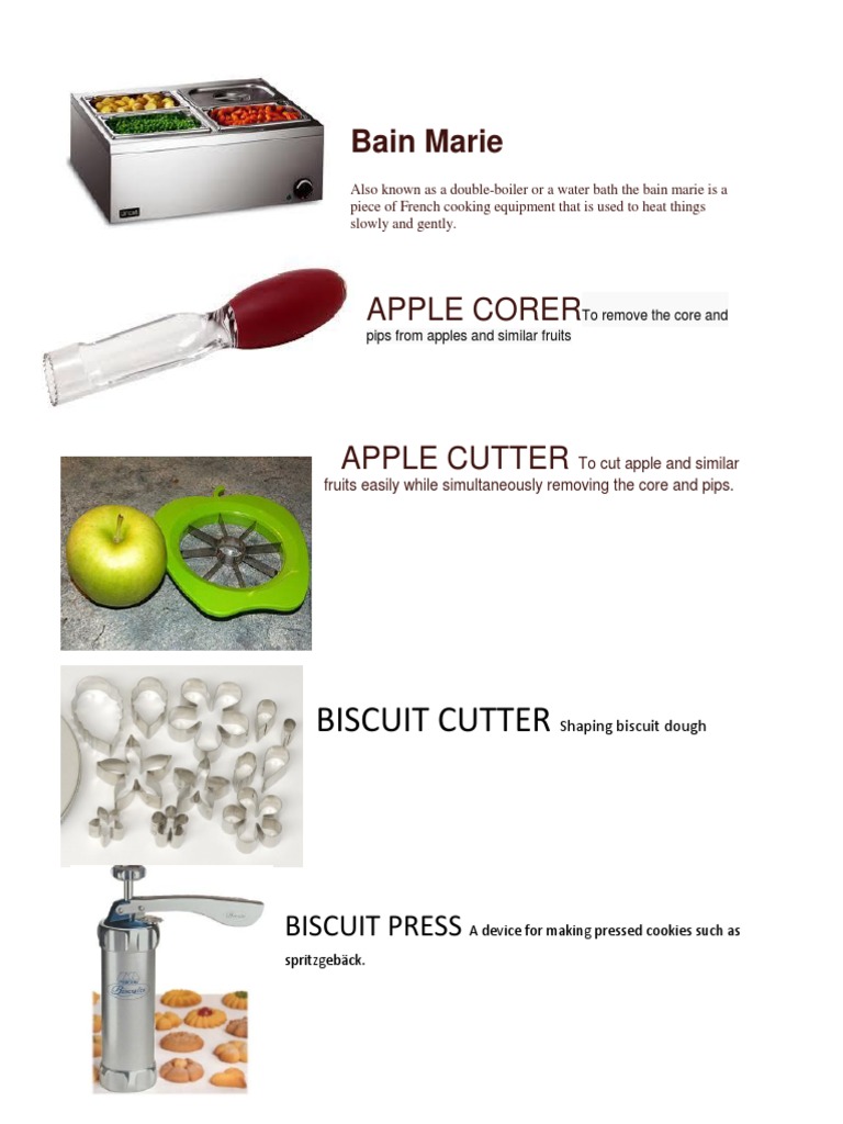 Kitchen Utensils & Equipment | Download Free PDF | Cooking | Home