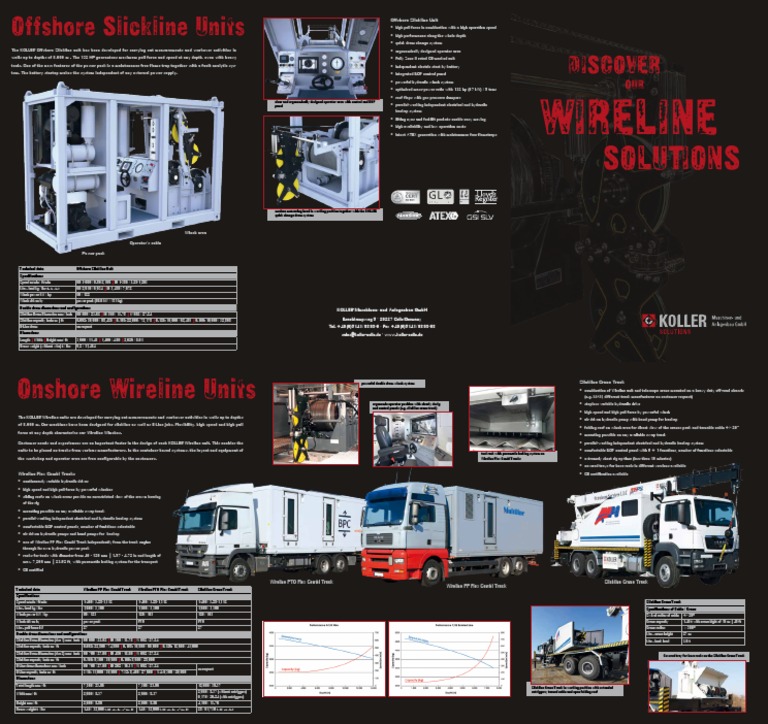Wireline Solution | PDF | Crane (Machine) | Truck
