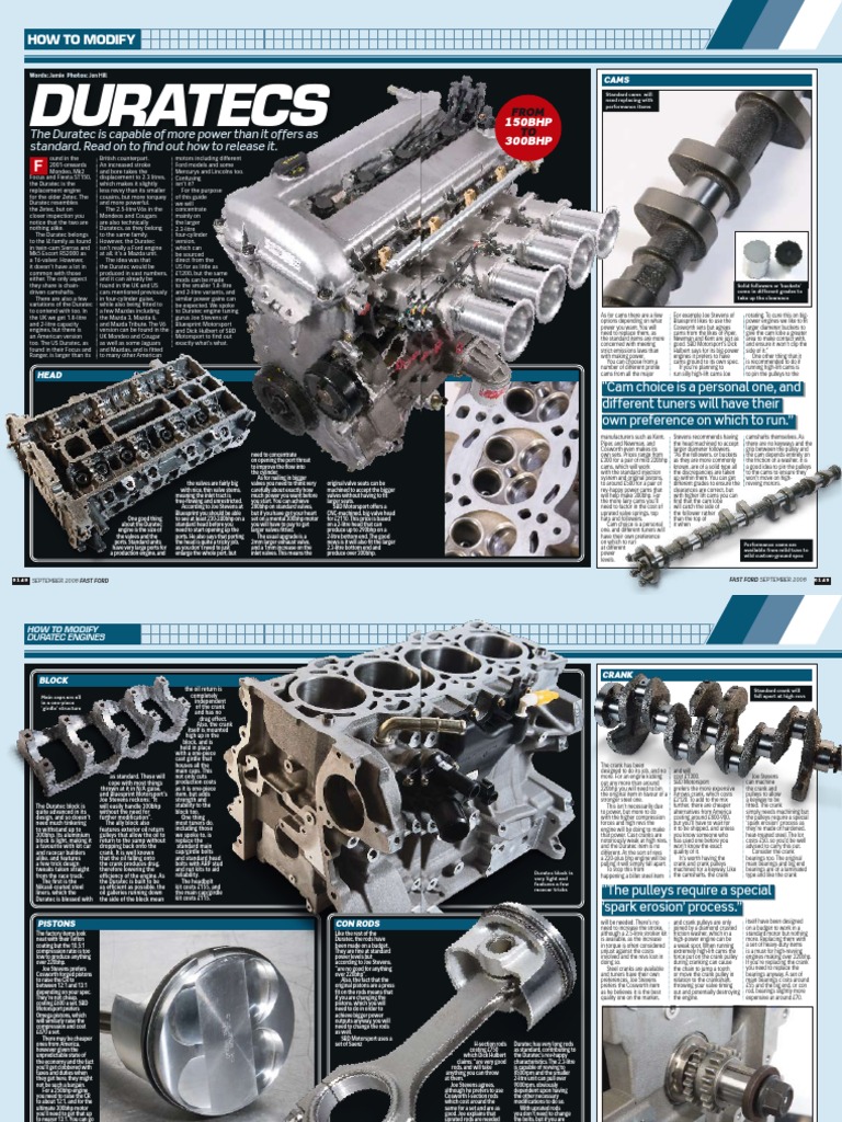 Trucaje Duratec | PDF | Throttle | Turbocharger