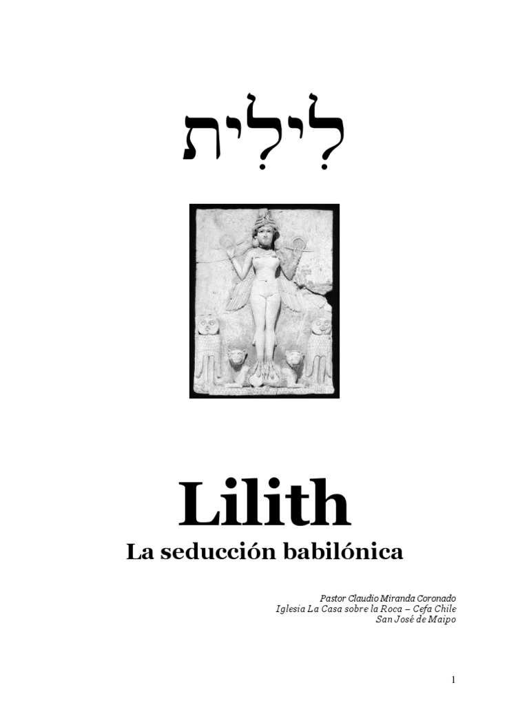 Estudio Sobre Lilith | PDF | Lilith | Libro del Génesis