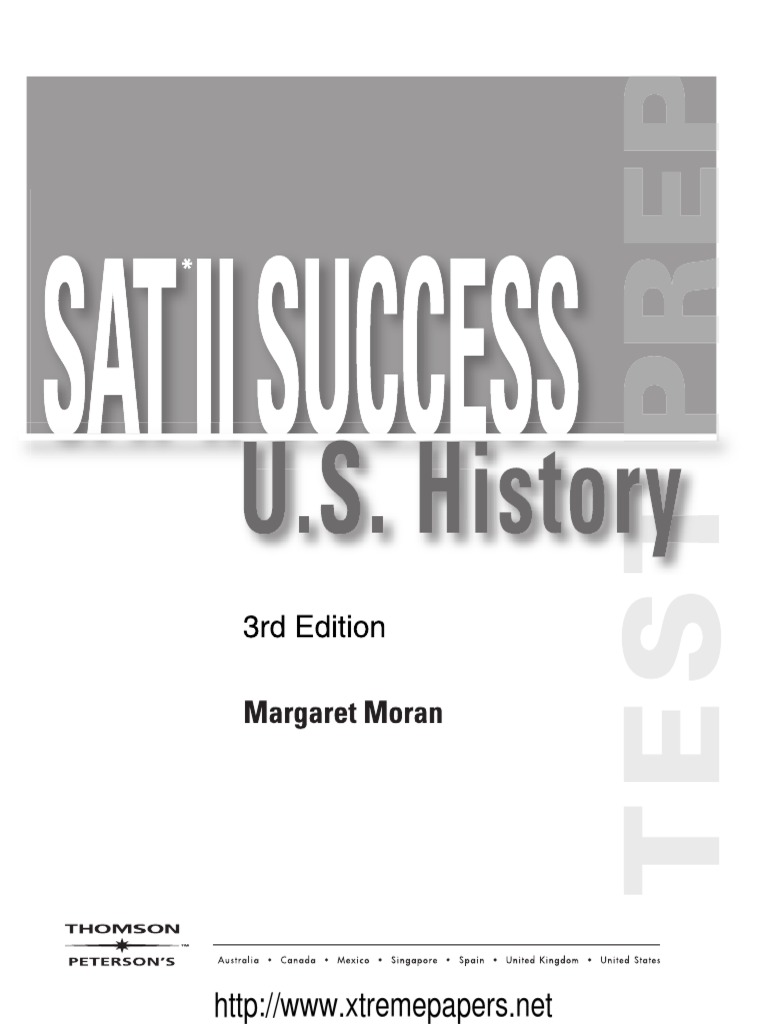 SAT II Success History | PDF | Sat | Multiple Choice