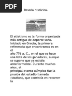 Medidas de Estafeta y Vallas | PDF | Deporte del atletismo | Carreras
