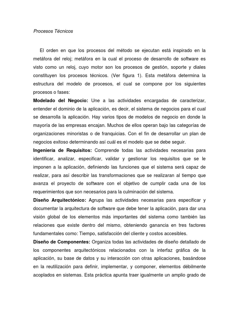 Procesos Técnicos Pdf Software Informática