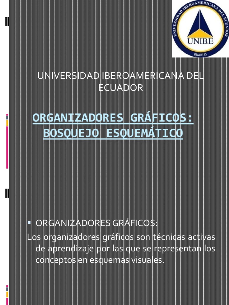 Bosquejo Esquemático en Organizadores Gráficos | PDF | Métodos y ...