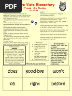 Second Grade Progress Report Template | PDF | Shape | Area